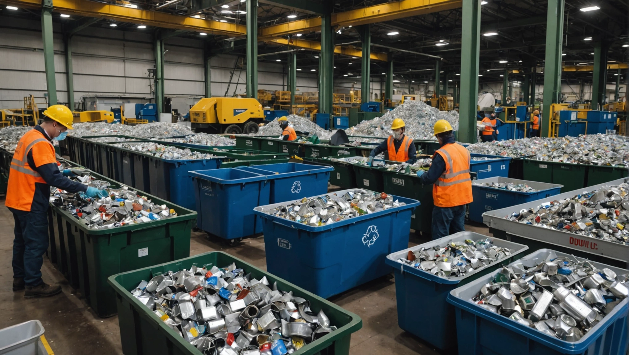 Déchets métalliques : impact écologique et tri sélectif