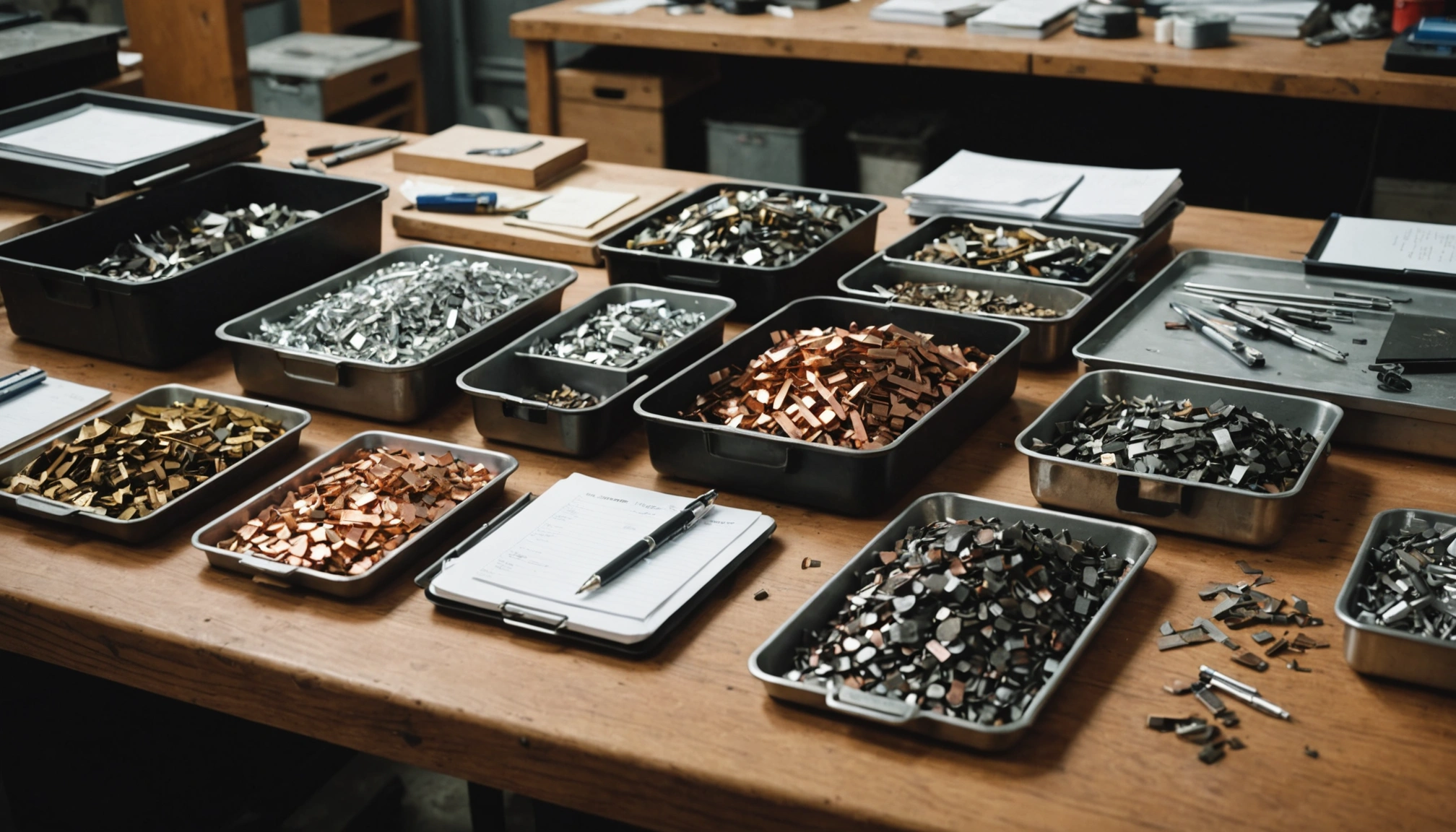 Déchets métalliques : impact écologique et tri sélectif